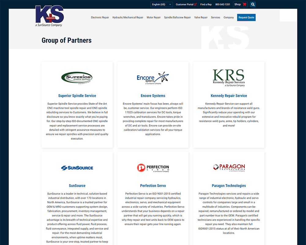 K+S Services - Portfolio | Momentum