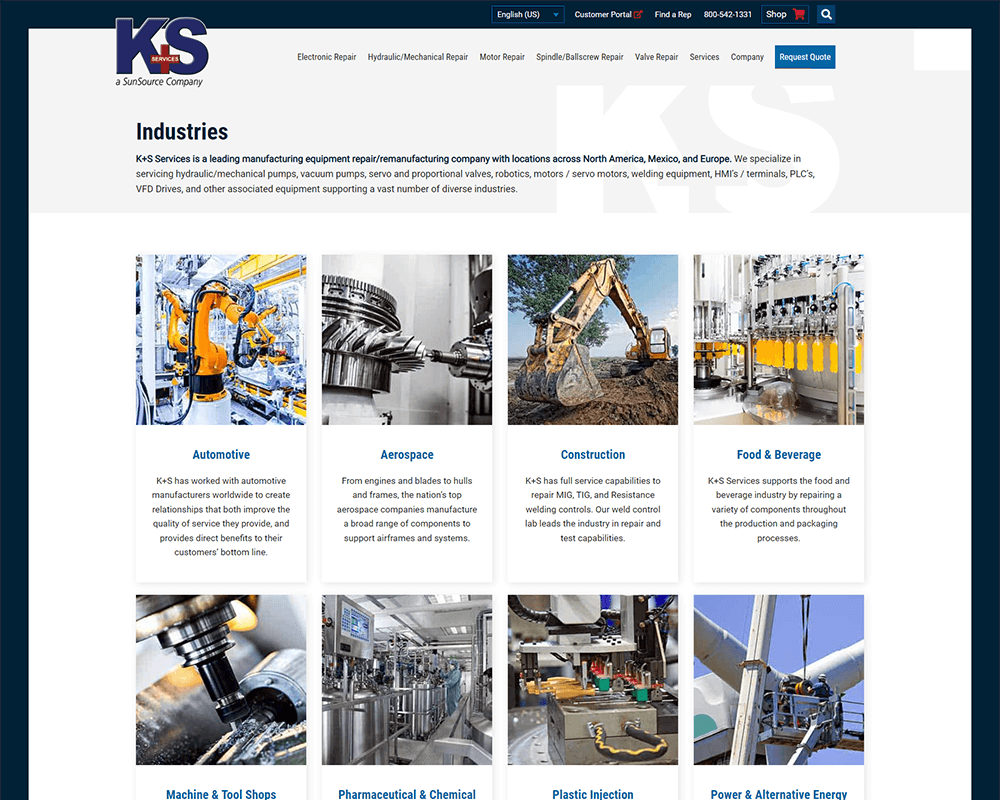 K+S Services - Portfolio | Momentum