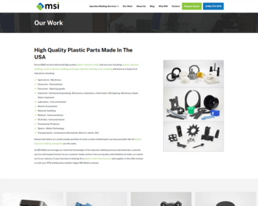 MSI Mold - Portfolio