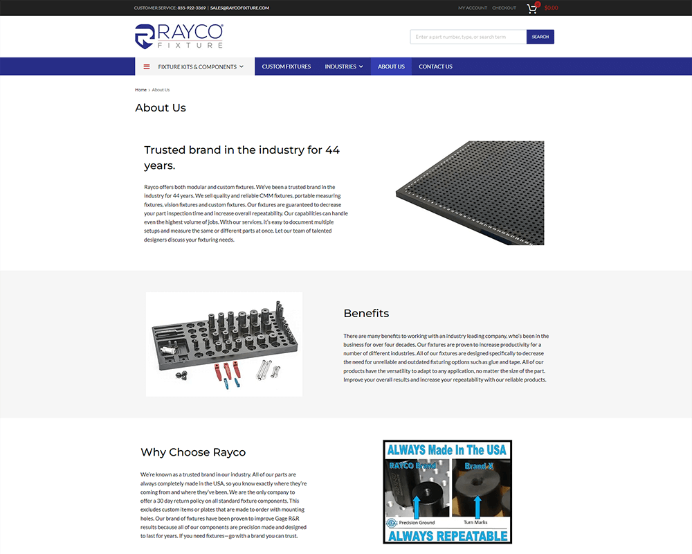 Rayco Fixture - Portfolio | Momentum