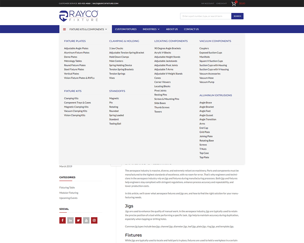 Rayco Fixture - Portfolio | Momentum